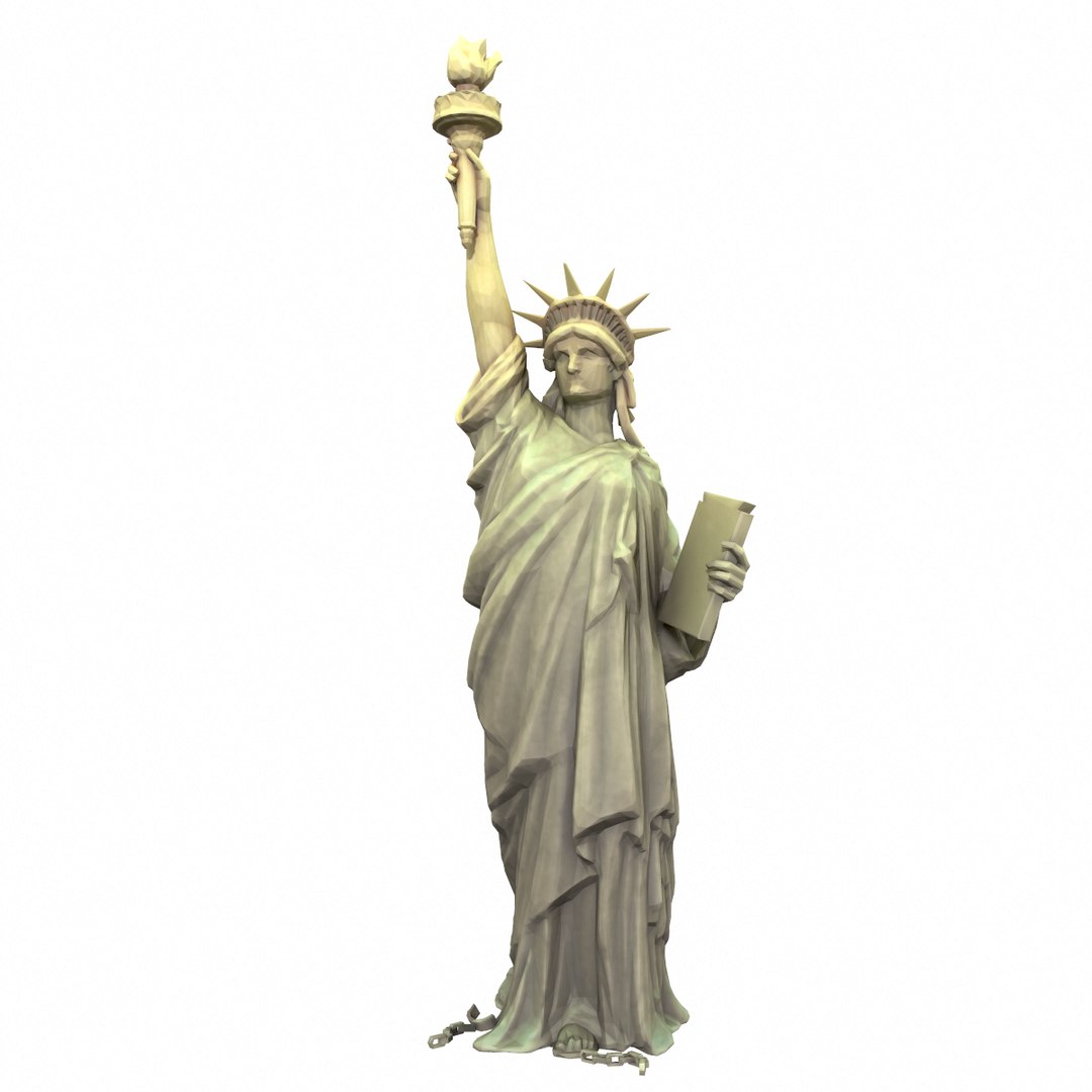 3D Modeled Statue Liberty Model - TurboSquid 1546507