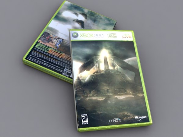 max halo 3 dvd case