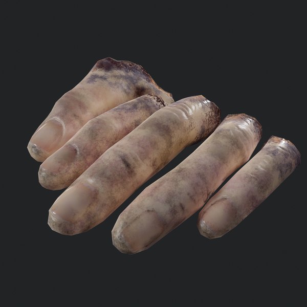 3D Severed Fingers and Toes model - TurboSquid 1806460