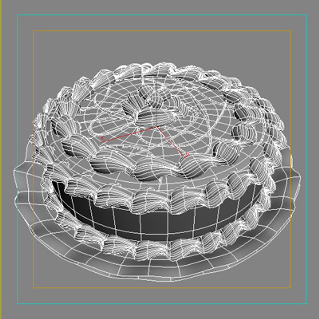 3d Delicious Cake Model