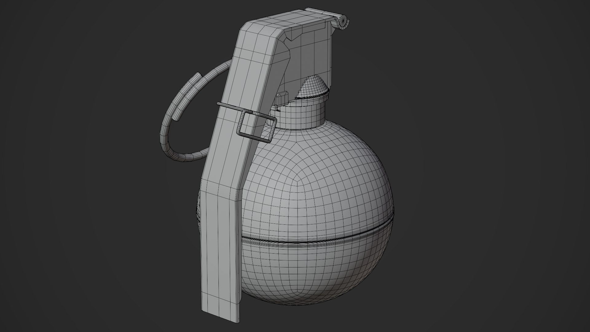 M67 Grenade 3D Model - TurboSquid 2051293