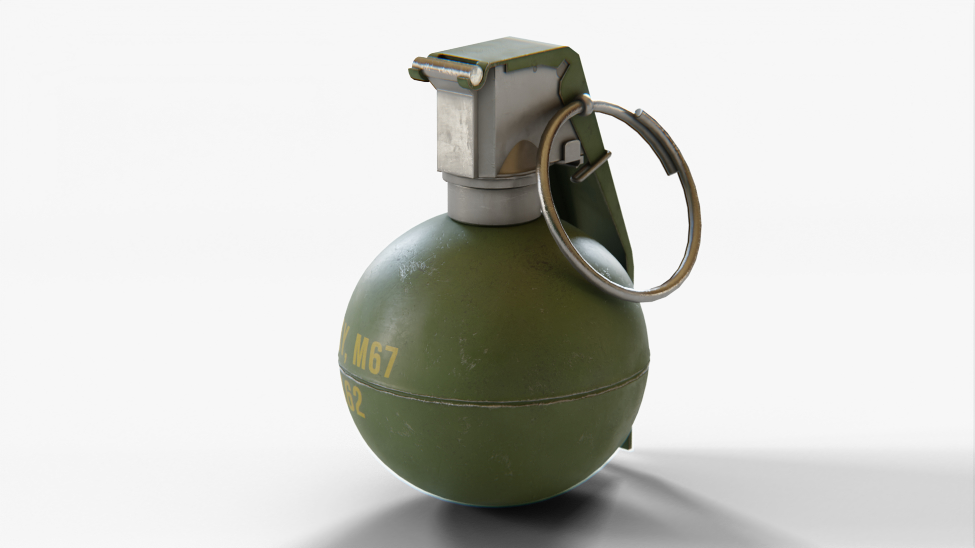 M67 Grenade 3d M67 Grenade