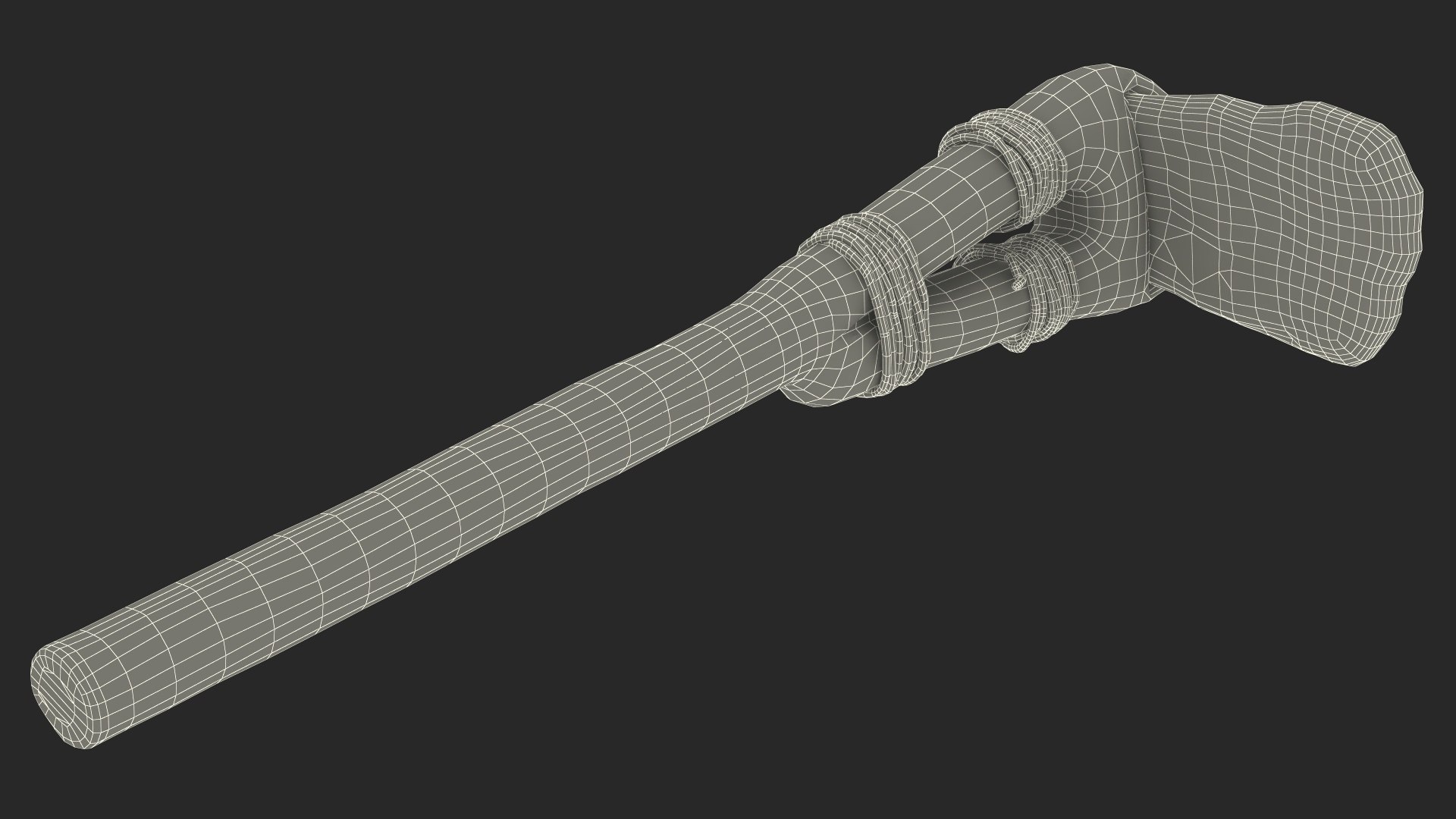 Homo Erectus With A Prehistoric Stone Hoe Fur 3D - TurboSquid 2169491