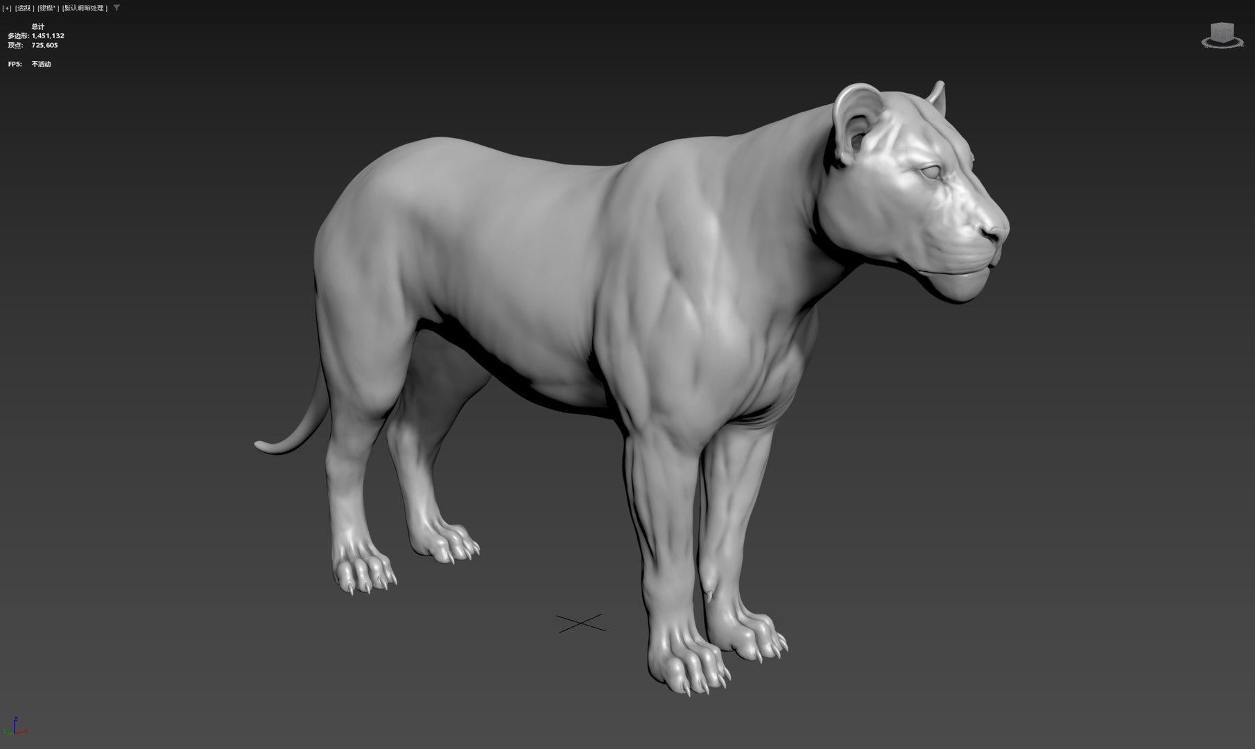 3D Model Lioness - TurboSquid 2278608