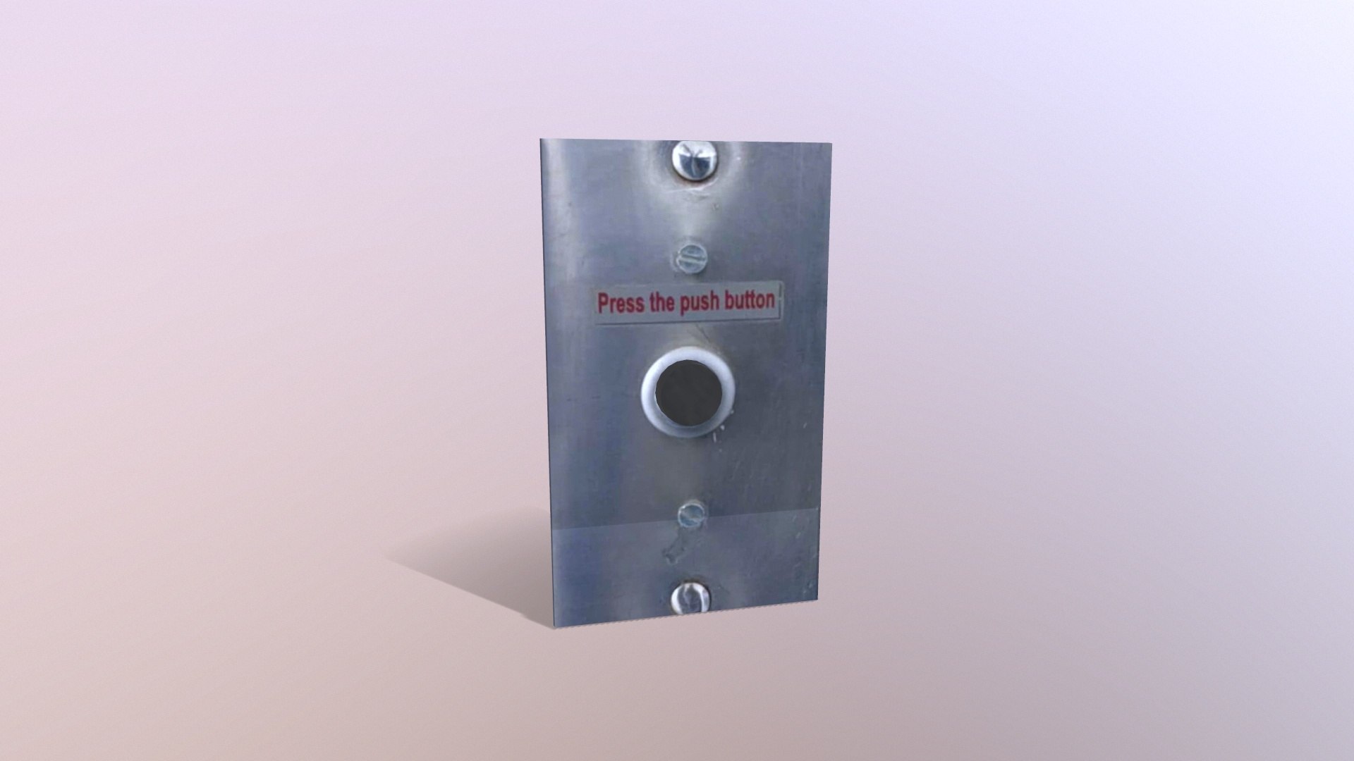 Push Button 3D Model - TurboSquid 2287333