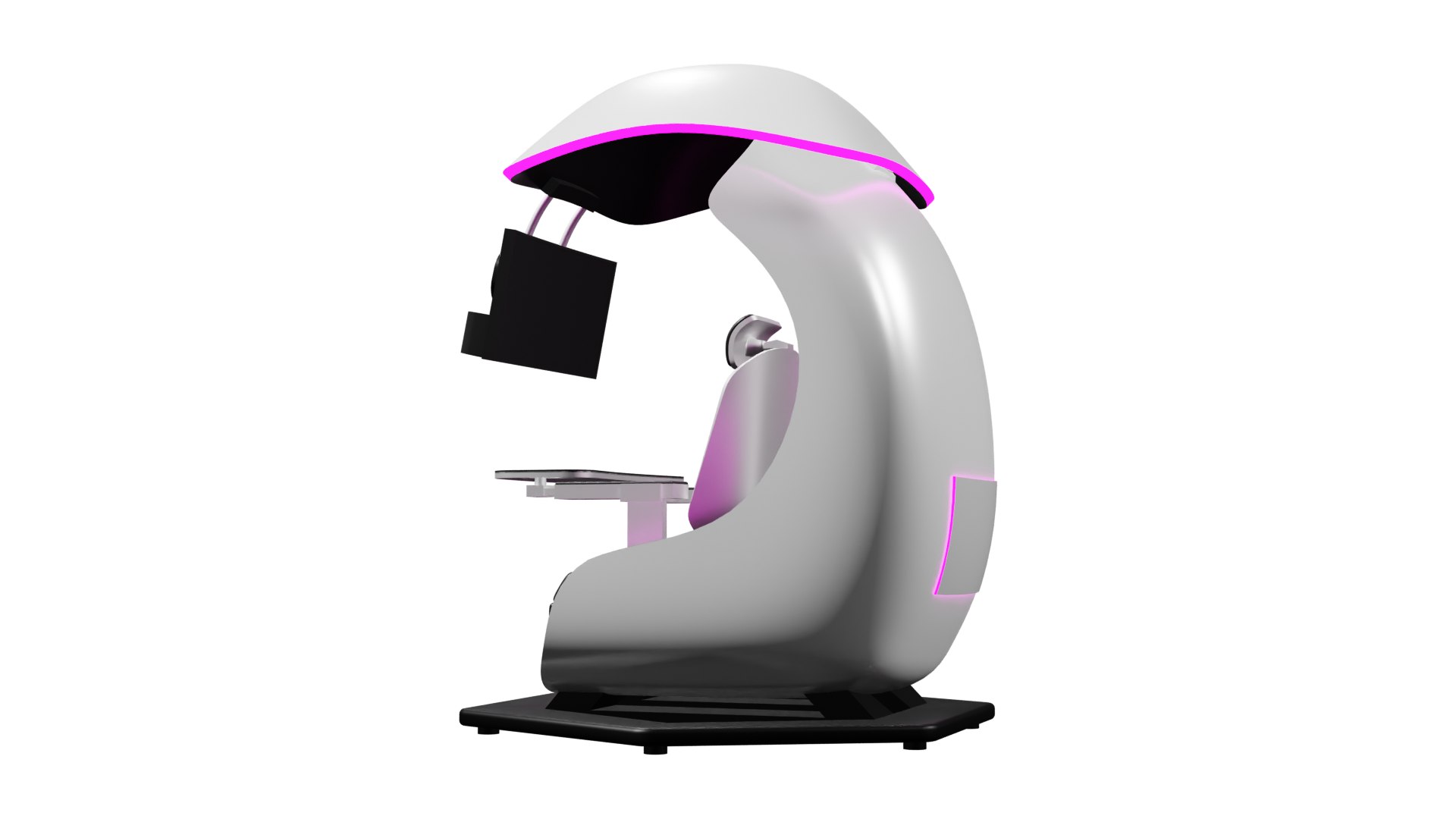 Six Modern Futuristic Seat Pack 3D Model - TurboSquid 2109193