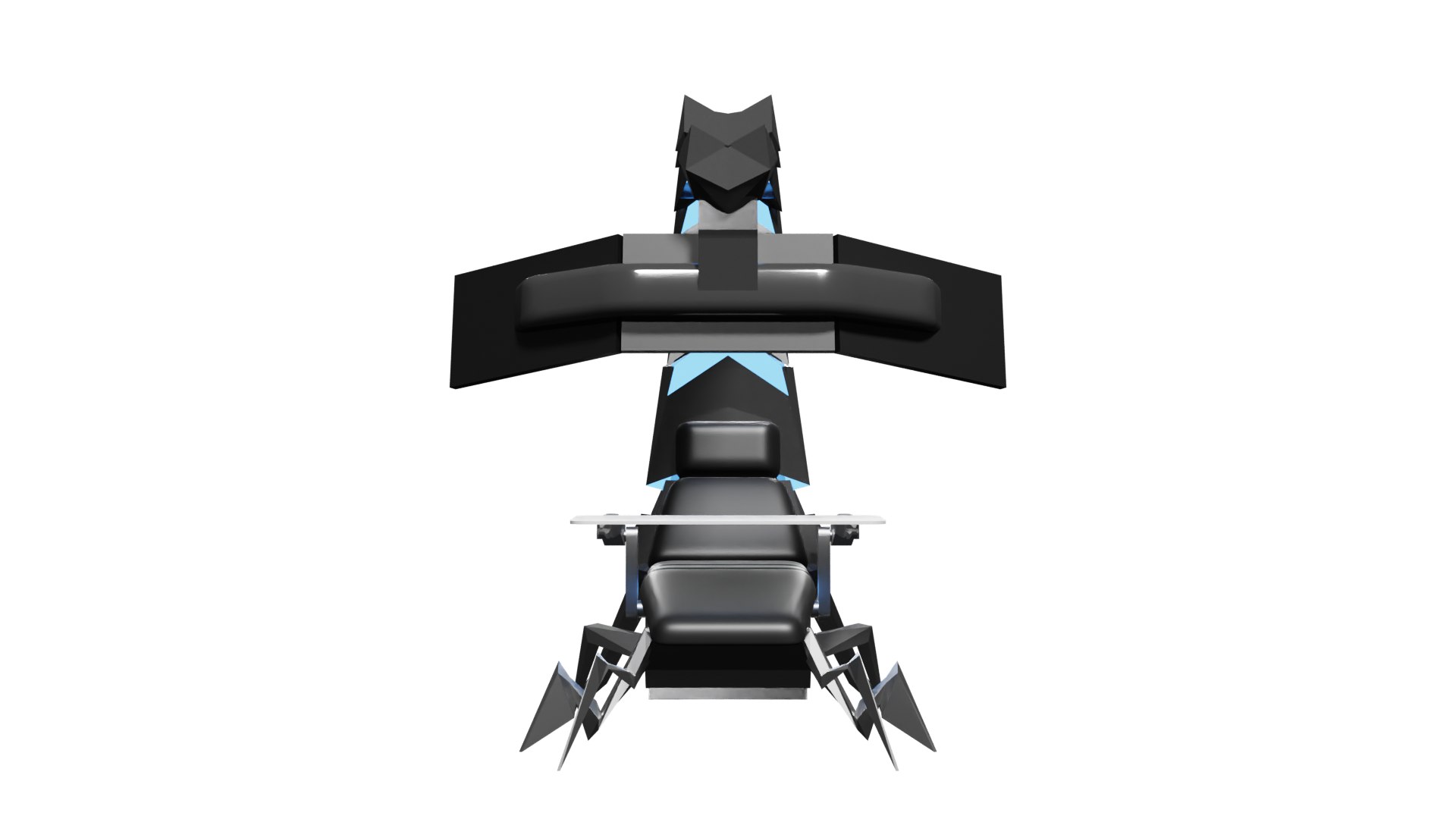 Six Modern Futuristic Seat Pack 3D Model - TurboSquid 2109193