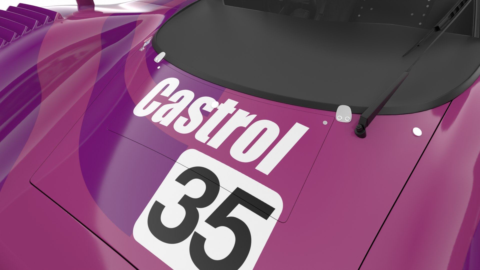 3D Jaguar XJR-9LM Le Mans Silk Cut Racing 1988 HQ 3d Model Model ...
