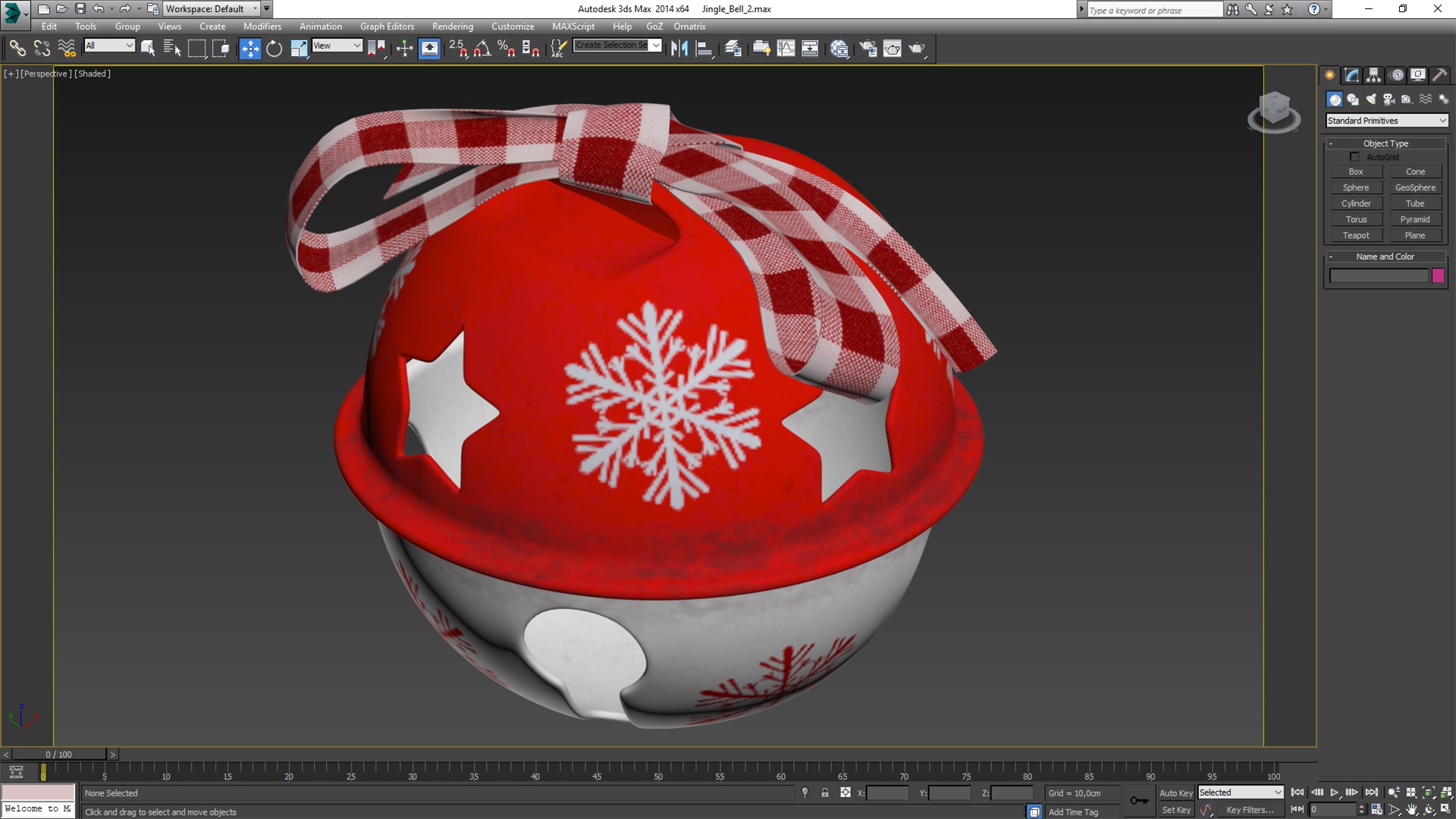 3D jingle bell 2 model - TurboSquid 1553587