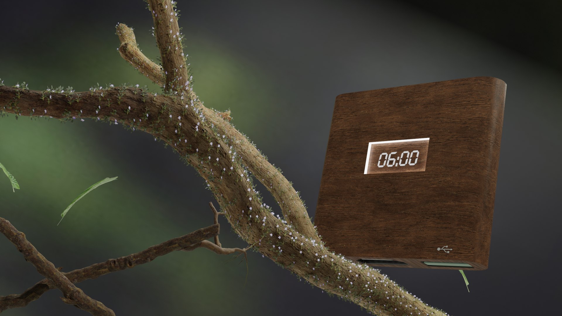 Flower Growth And Alarm Clock Animation 3D - TurboSquid 2232427