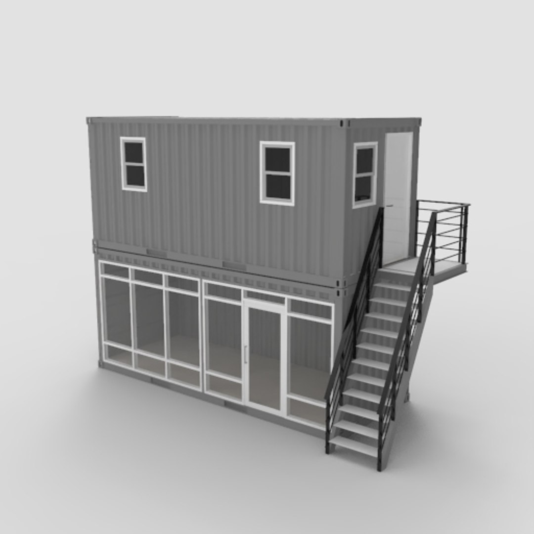 Shipping Container 3D Model - TurboSquid 1584710