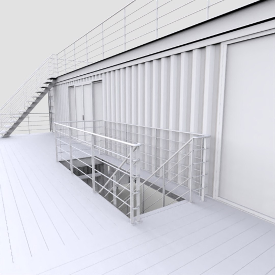 Shipping Container 3D Model - TurboSquid 1584710