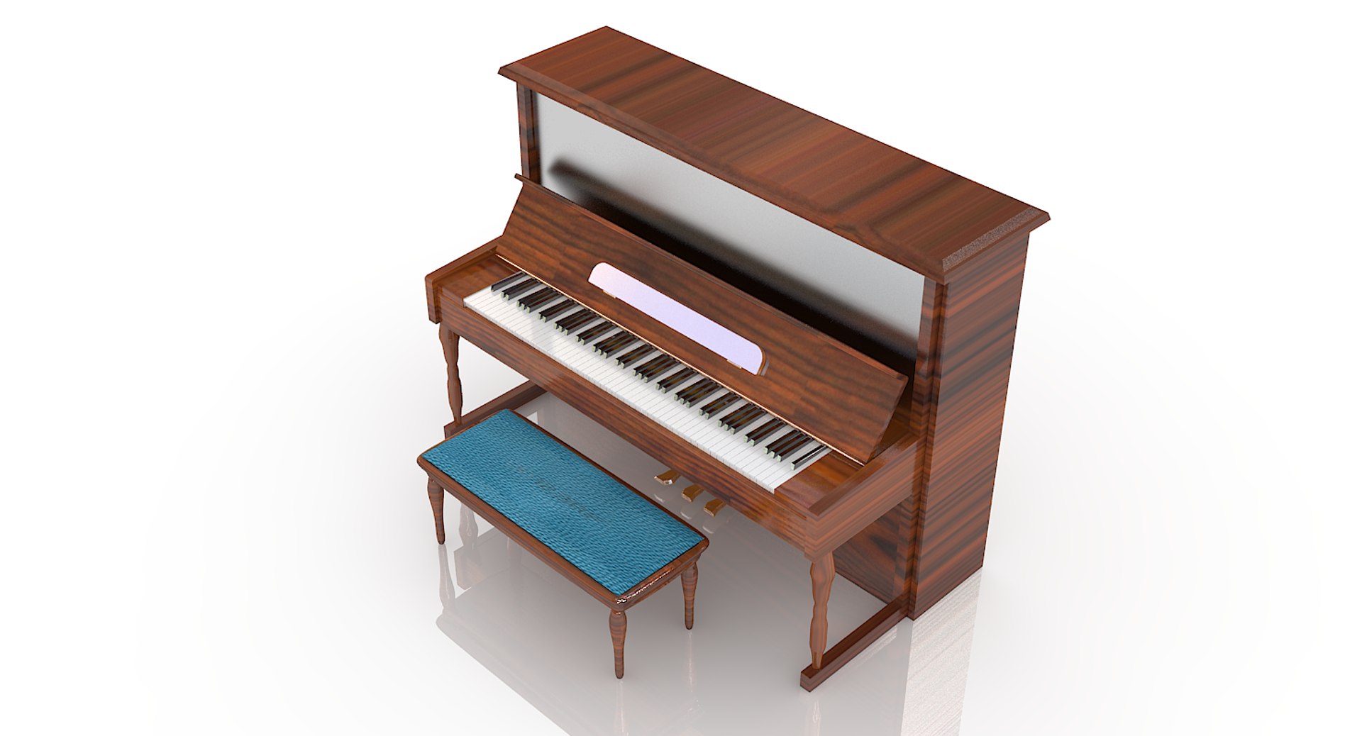 3D Model Piano Music - TurboSquid 1430045