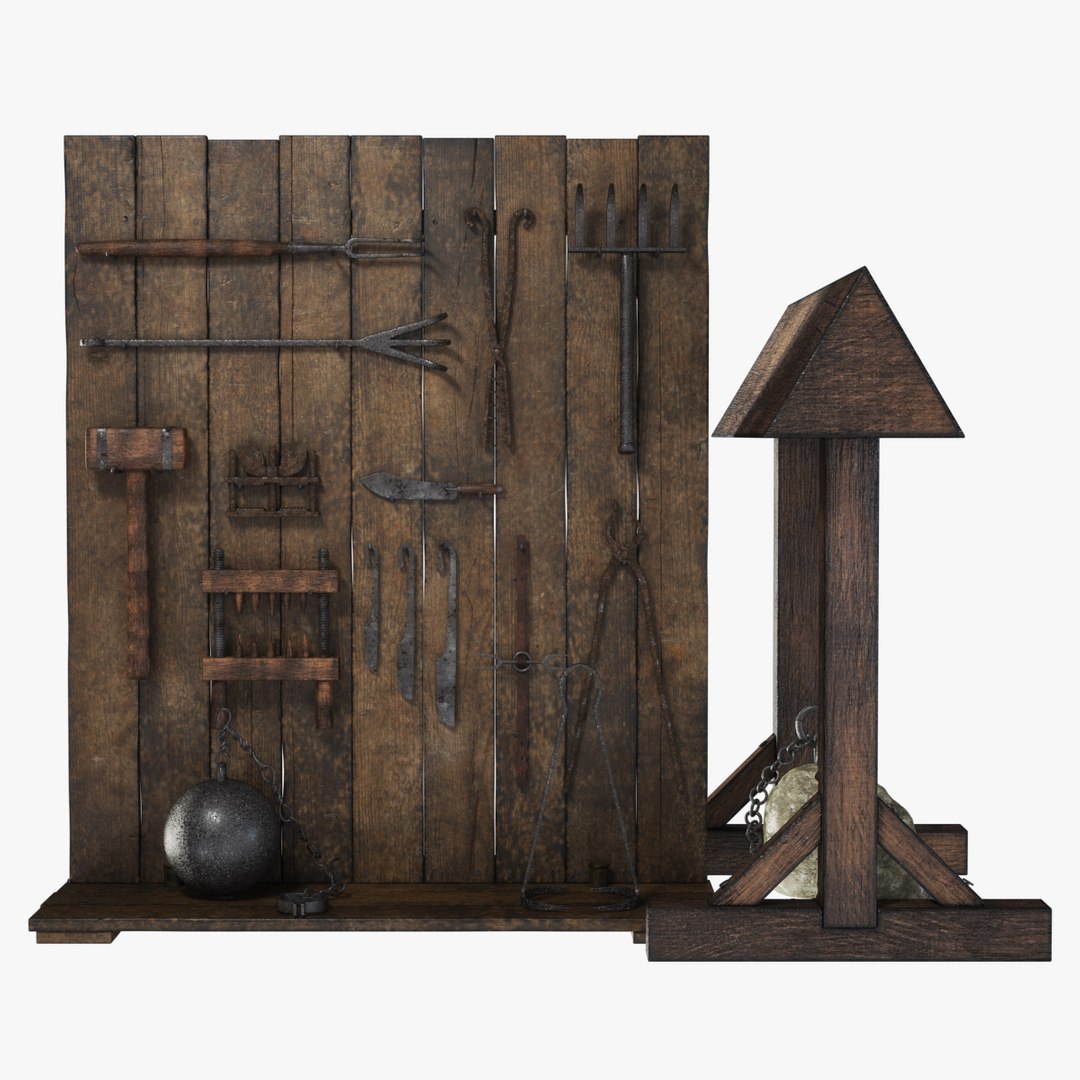 Medieval Torture Devices 3D Model - TurboSquid 2246361