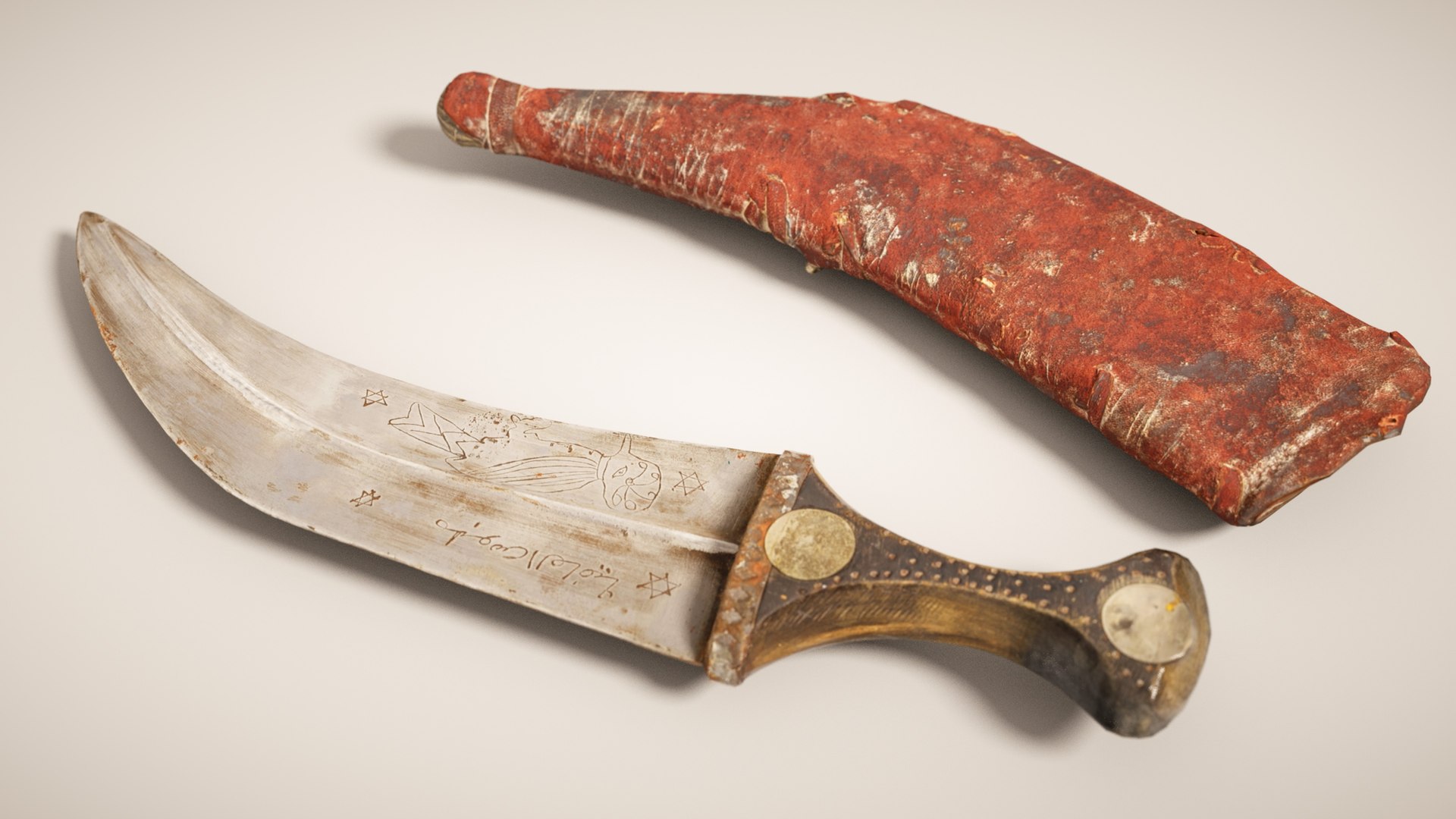 Realism Scanned Knife 3D Model - TurboSquid 1151312