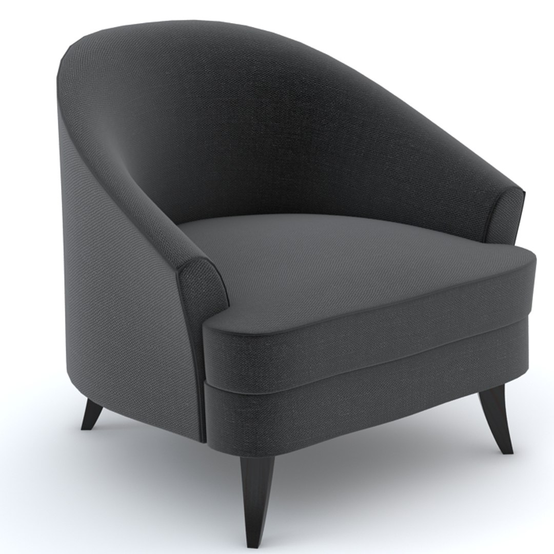 Bolier Classic Club Chair 3d Model