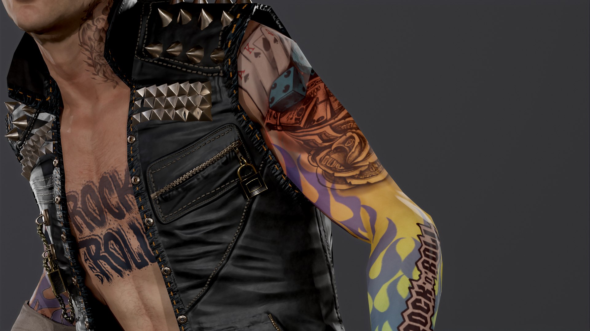 PUNK1 3D Model - TurboSquid 2200228