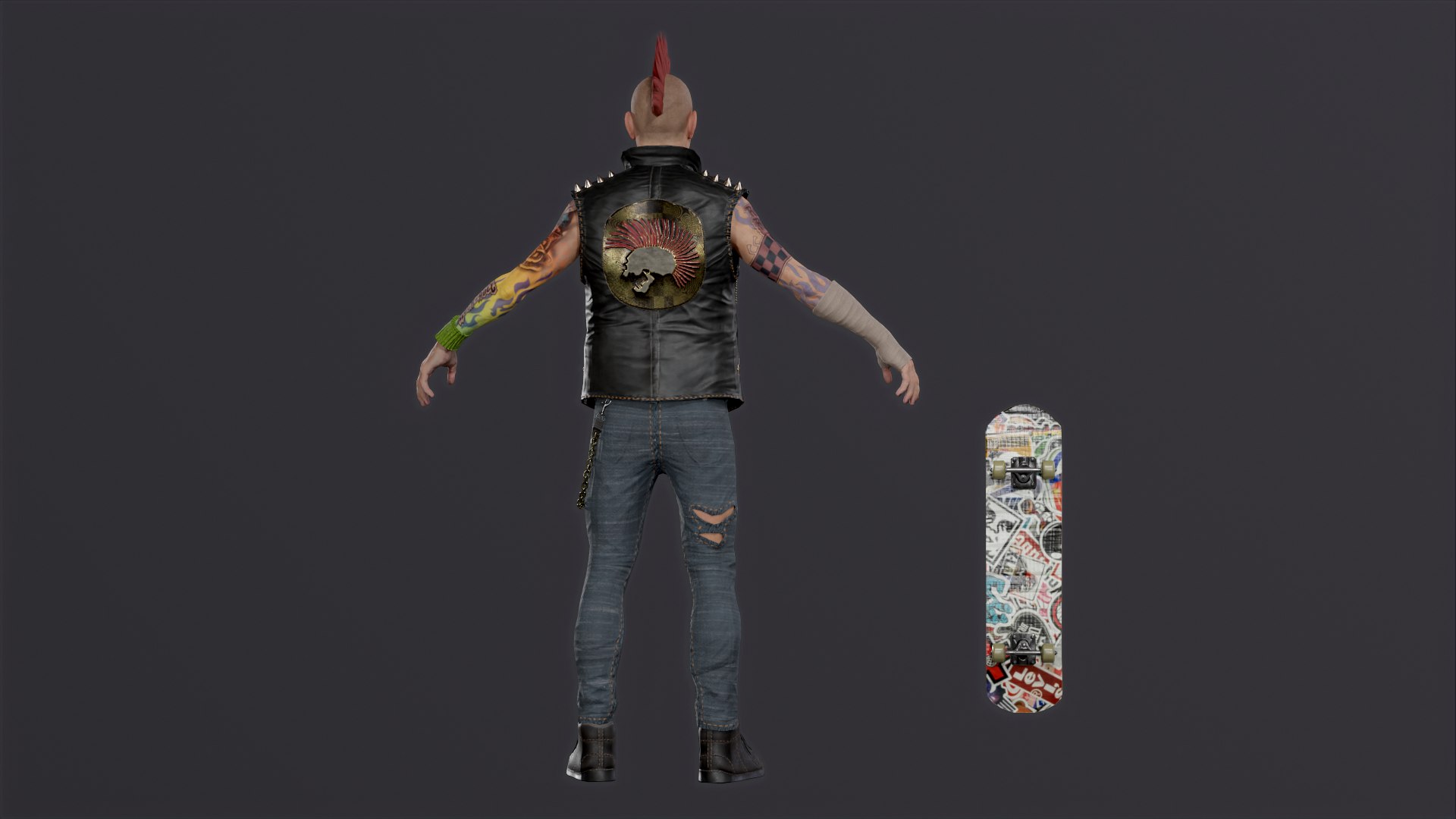 PUNK1 3D Model - TurboSquid 2200228