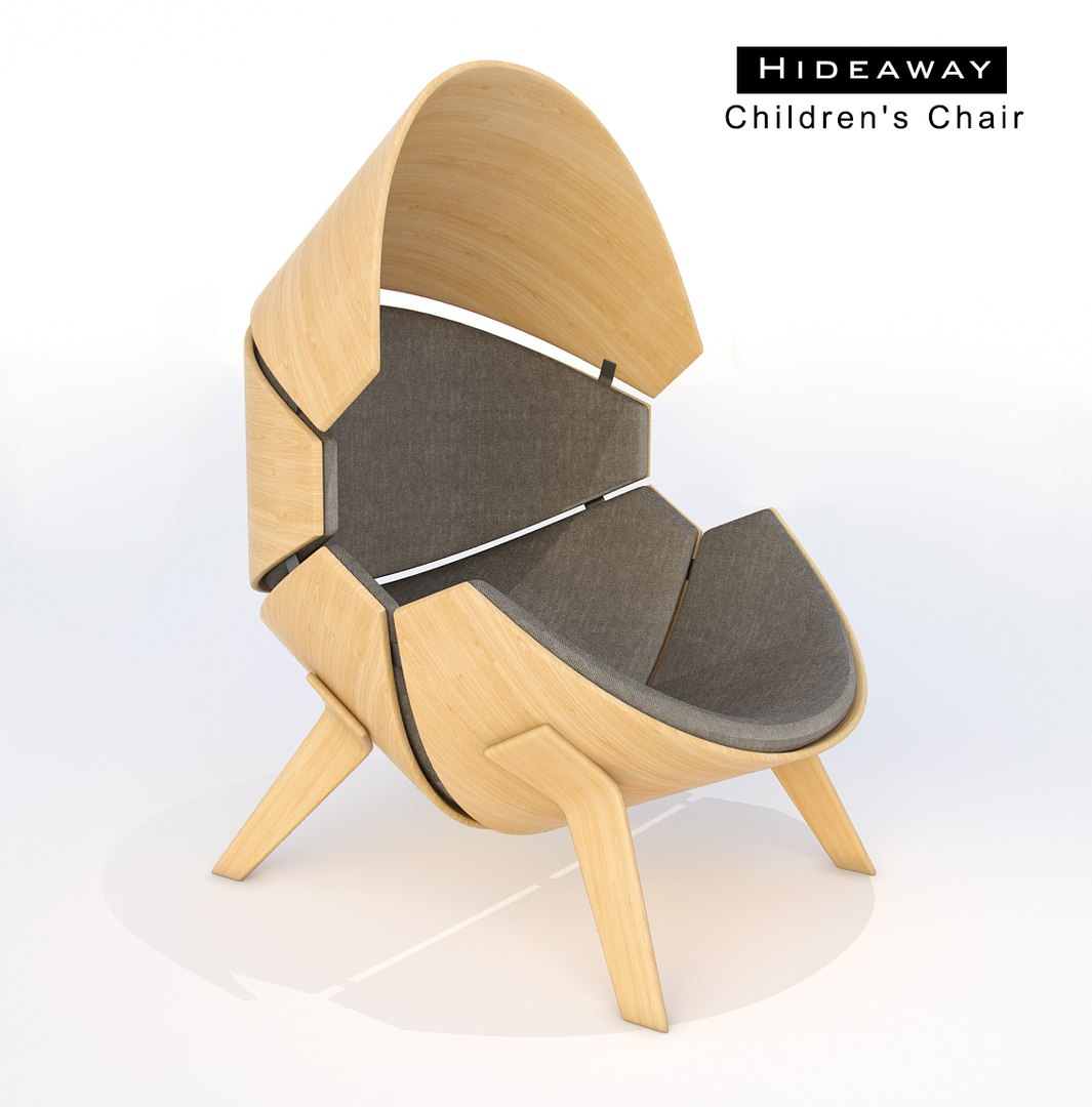 Children chair 3D model - TurboSquid 1169715