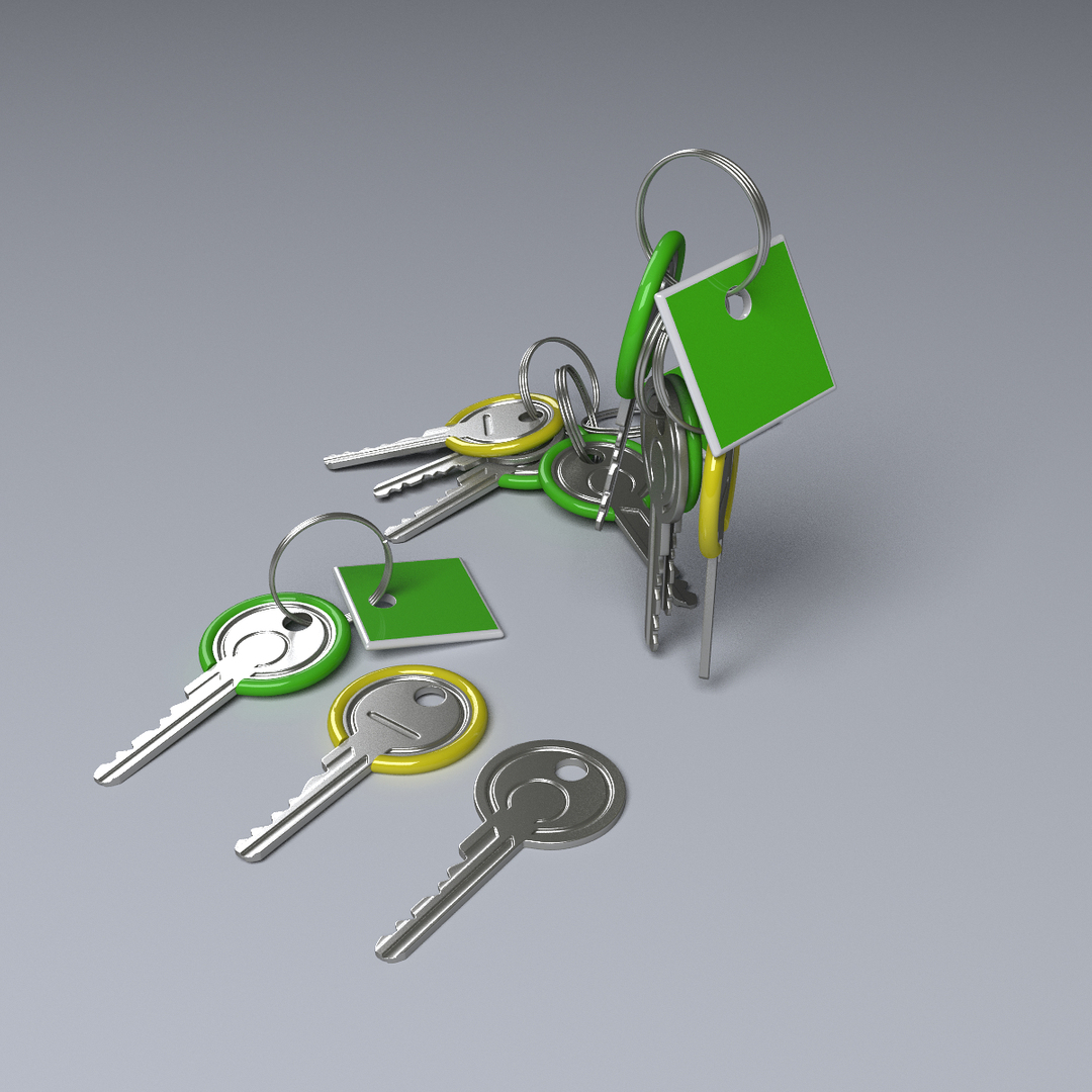 Keys 3d Model