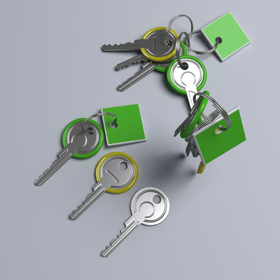 Keys 3d Model