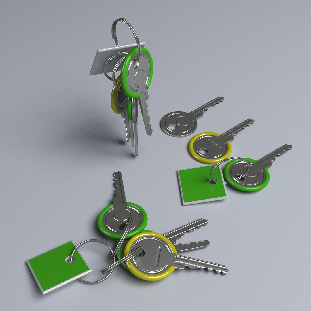 Keys 3d Model
