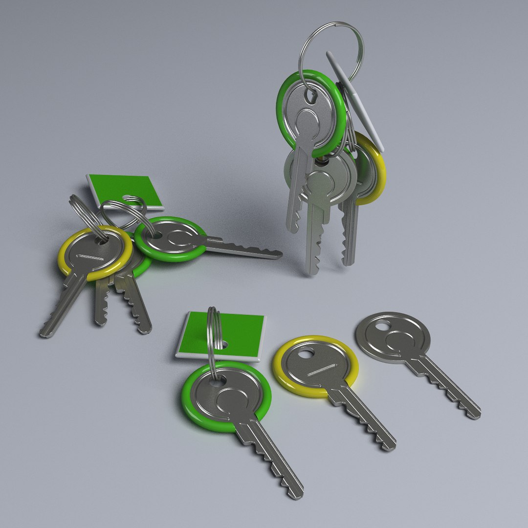Keys 3d Model