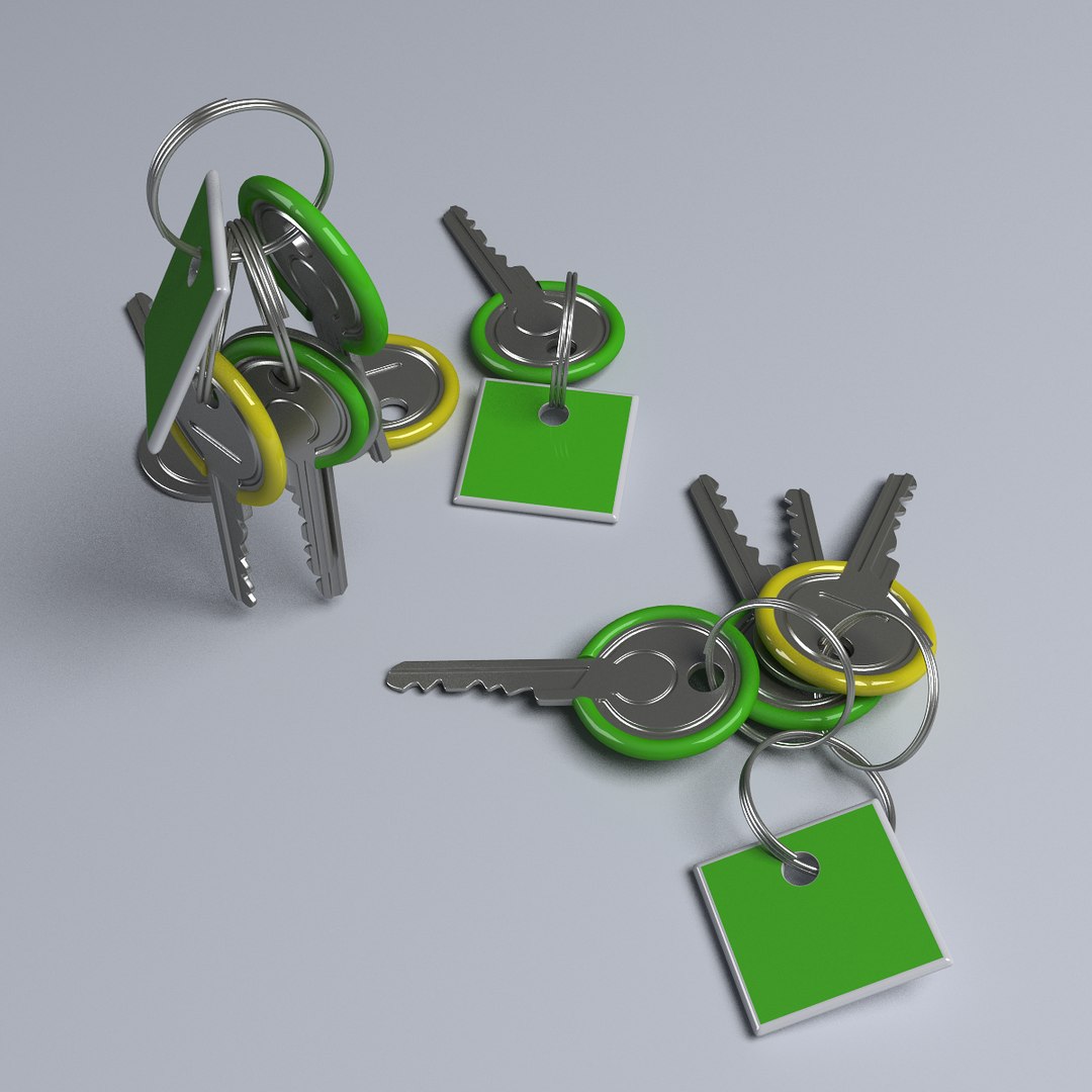 Keys 3d Model