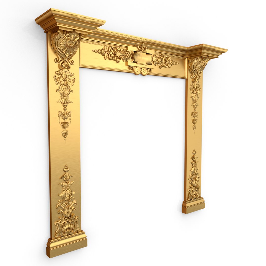 Carved Decor Elements07 3D - TurboSquid 2080116