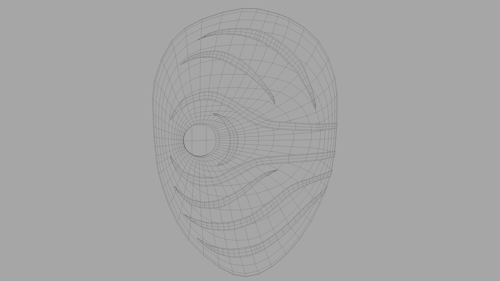 3D Model Mask Obito White - TurboSquid 1708053