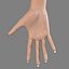 Female Hand Arm 3d Model