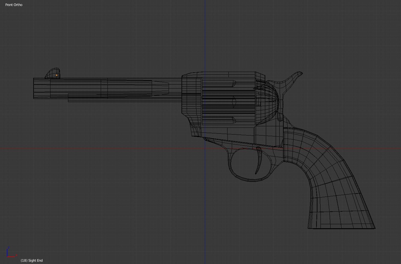 3D 1873 Cattlemen Colt 45 Model - TurboSquid 1370059