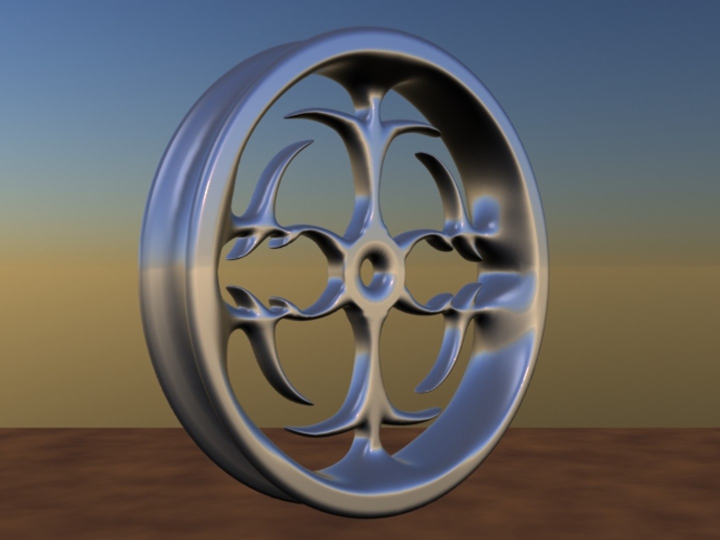 free wheels rims 3d model