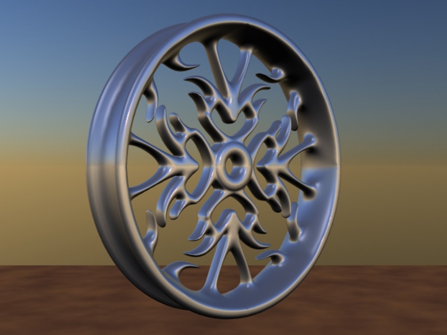 Free Wheels Rims 3d Model