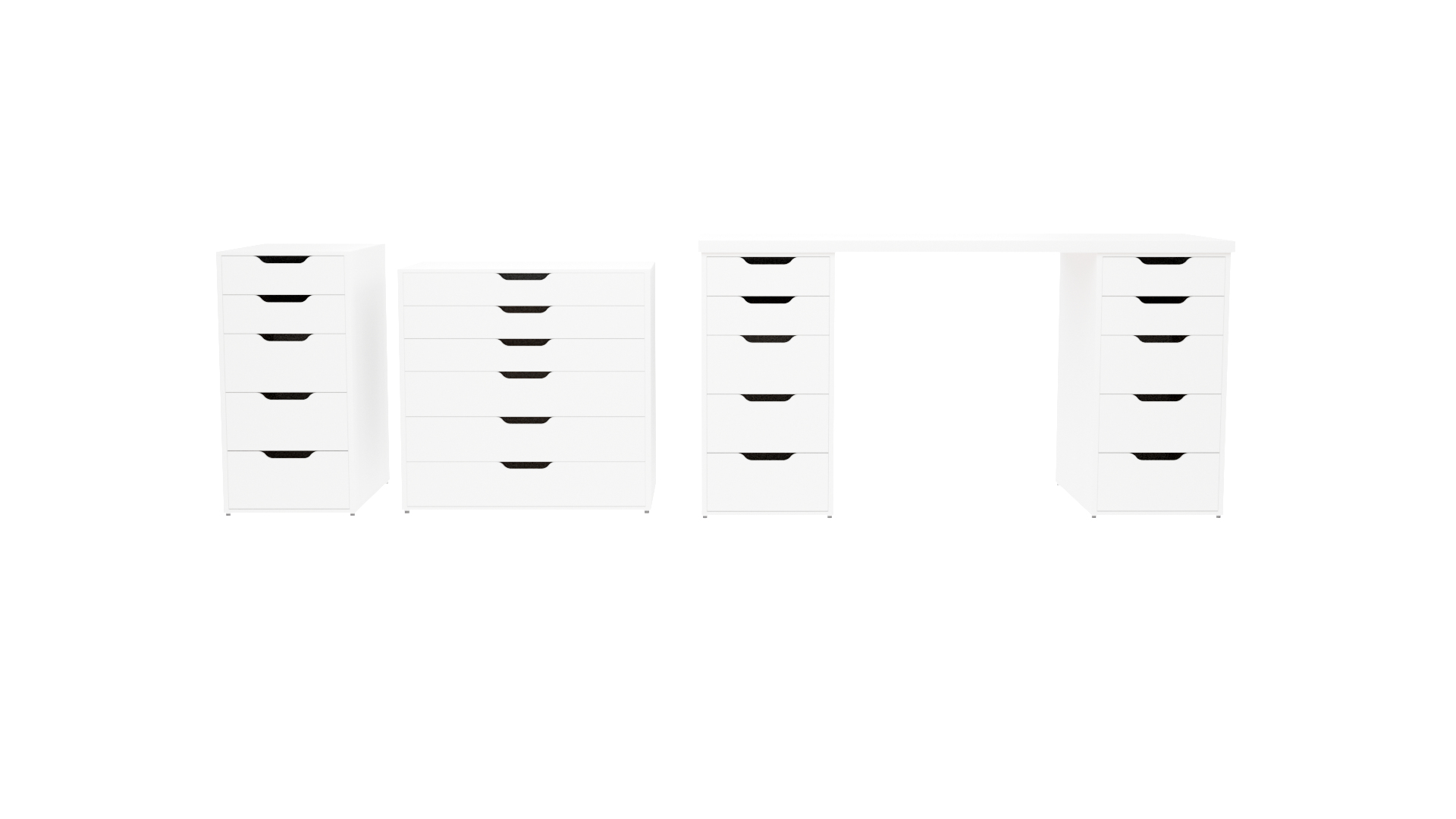 3D Alex Drawers Collection - TurboSquid 2395510