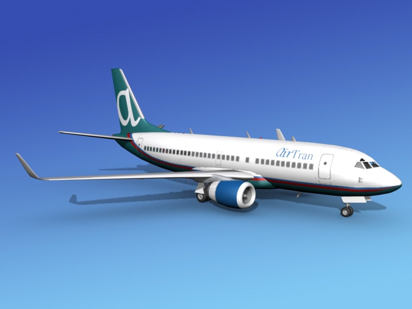 Boeing 737-700 737 737-700er 3d Model
