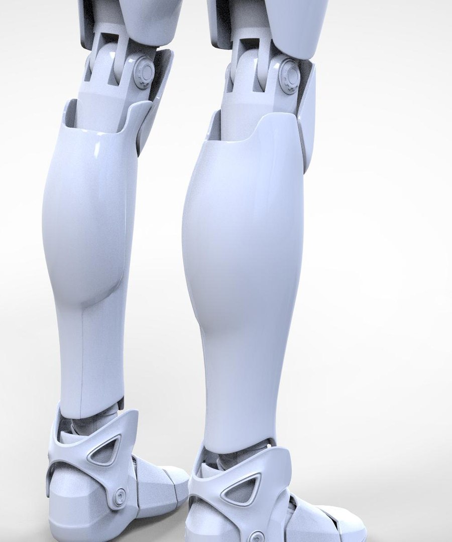 Obj Cyborg Sci-fi Robot
