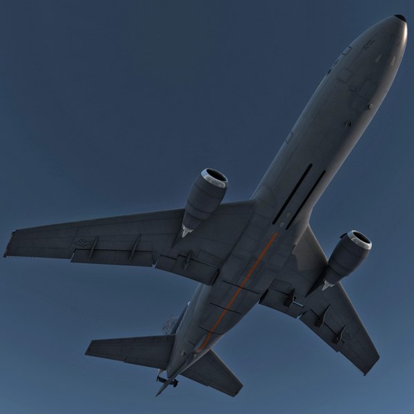 3d model mcdonnell douglas kc-10 rigged