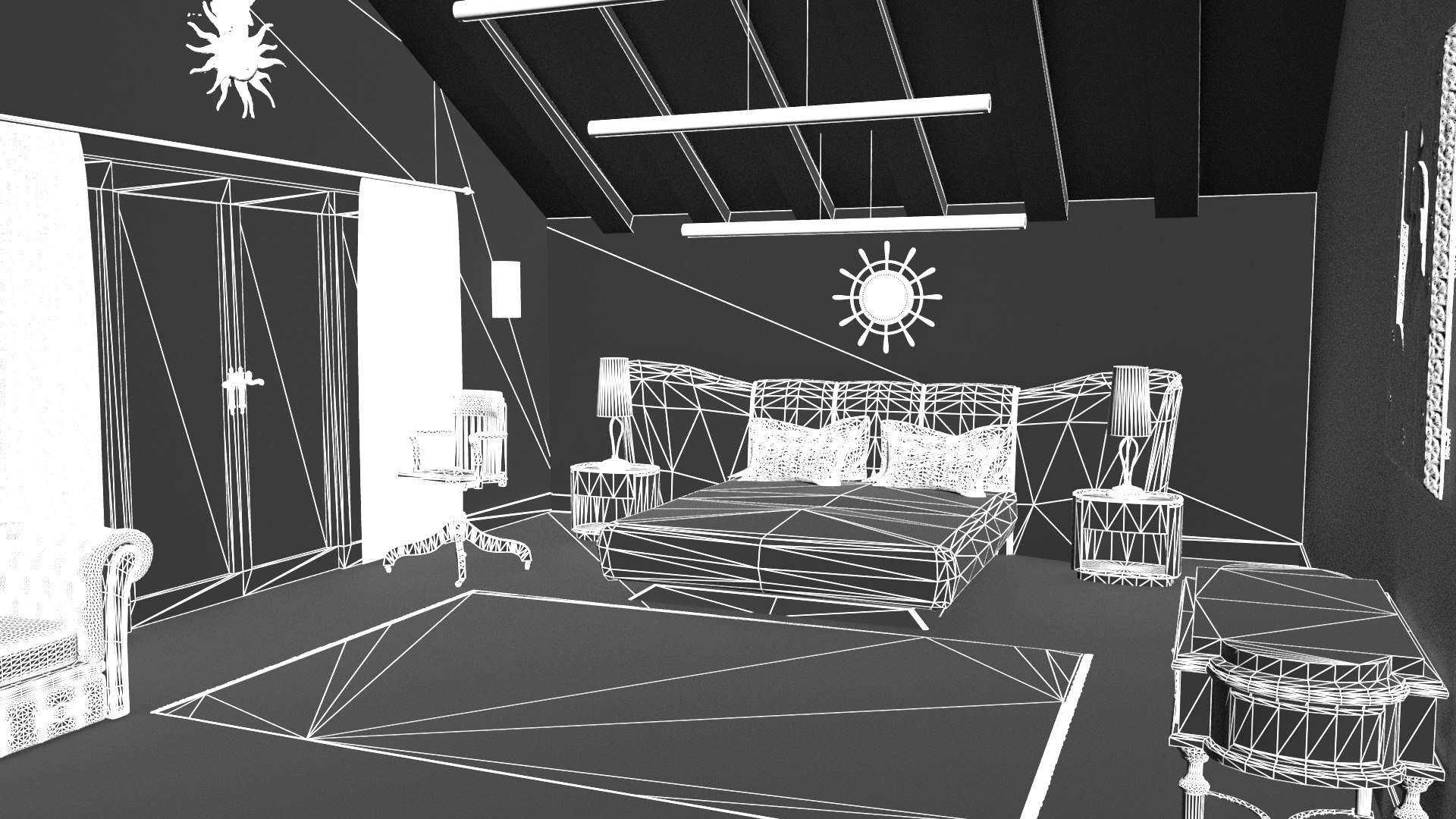 Interior Design Model 3D model - TurboSquid 2162609