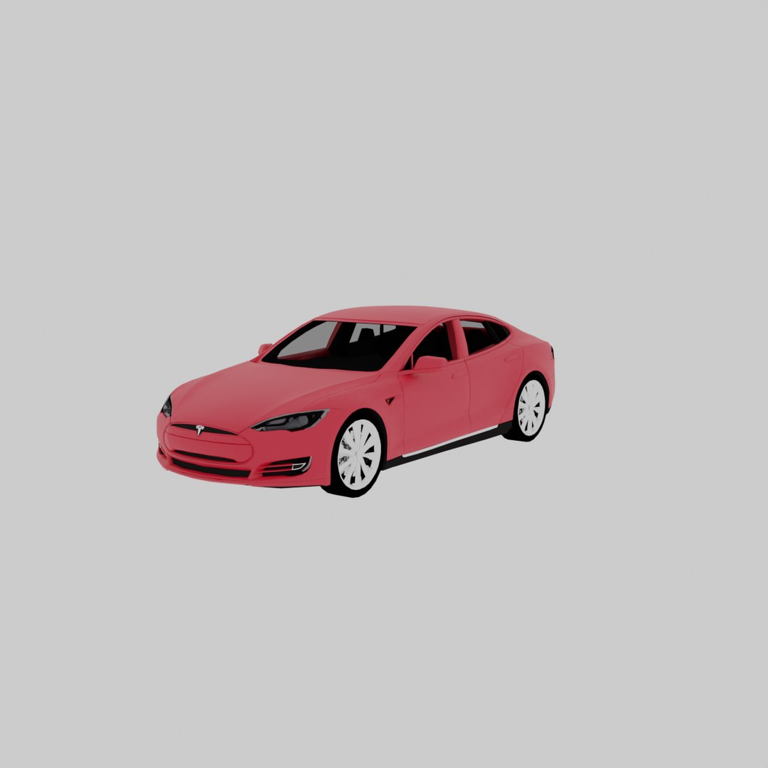 Tesla Model S 3D Model - TurboSquid 1834121