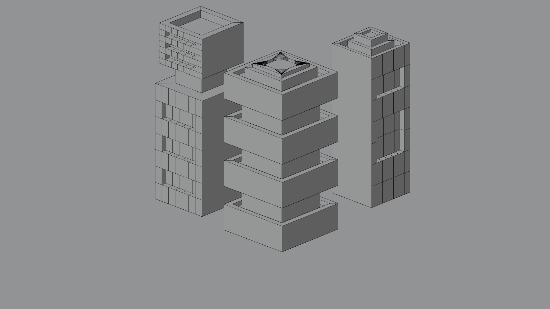 Isometric Building Model - TurboSquid 1786726