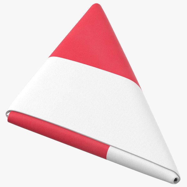 modelo 3d Bandera Triángulo Doblado Polonia - TurboSquid 1571537