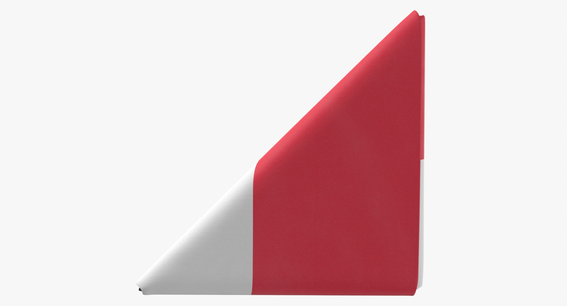 Flag Folded Triangle Poland 3D Model - TurboSquid 1571537