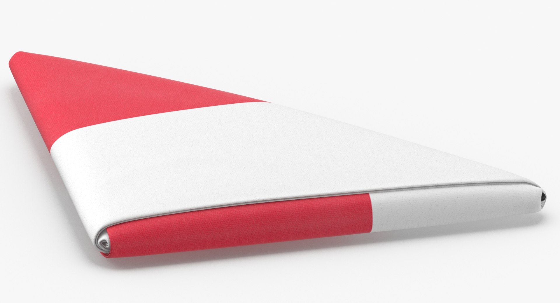 Flag Folded Triangle Poland 3D Model - TurboSquid 1571537