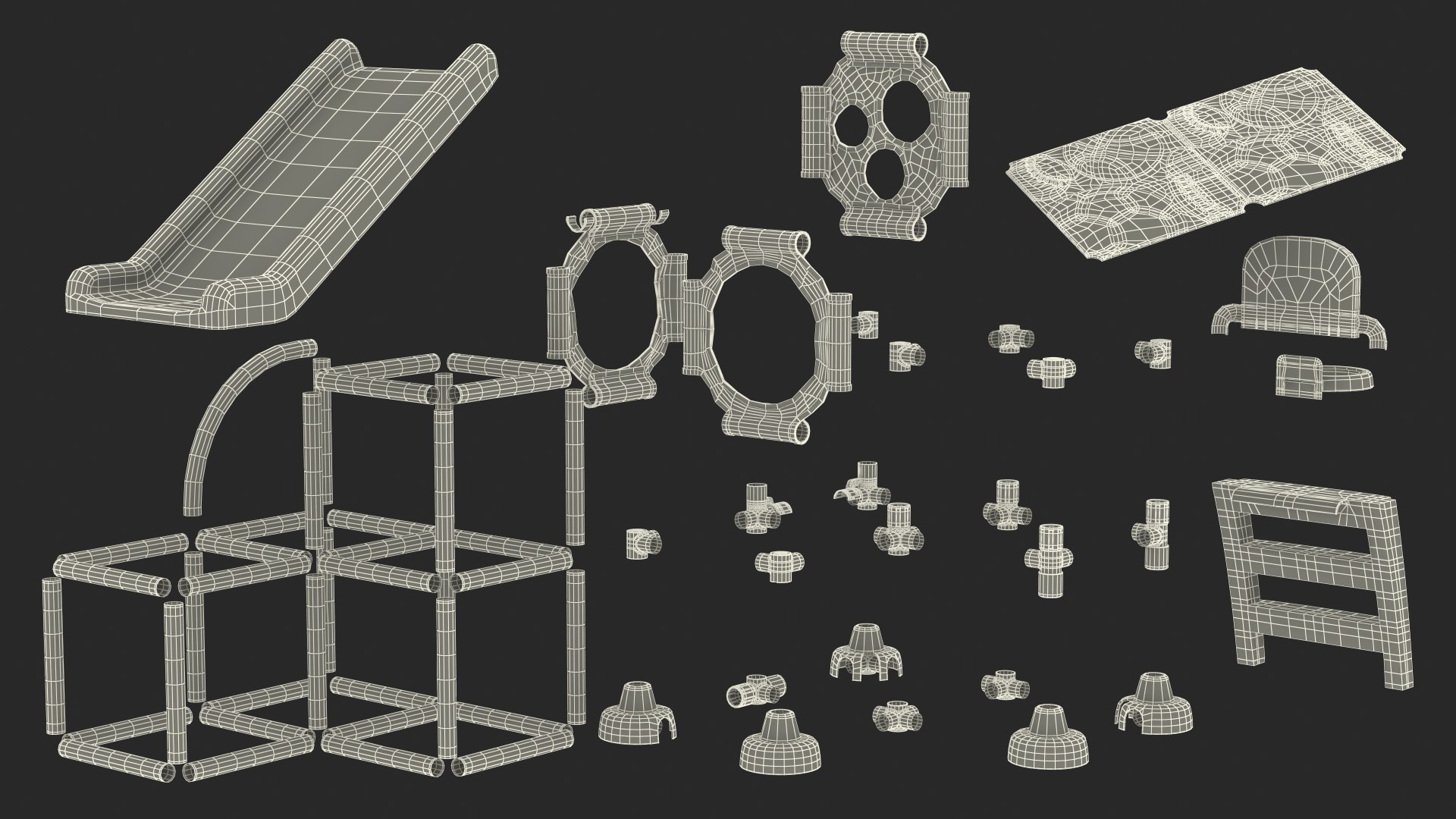 Infant Playground Jungle Gym Model - TurboSquid 2006712