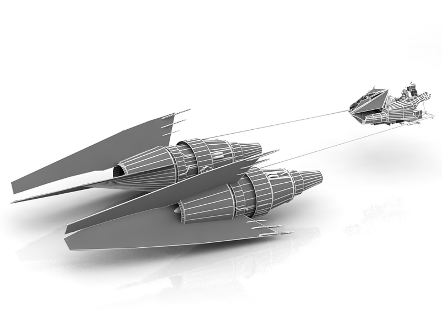 3D ebe racer anakin pod - TurboSquid 1626426