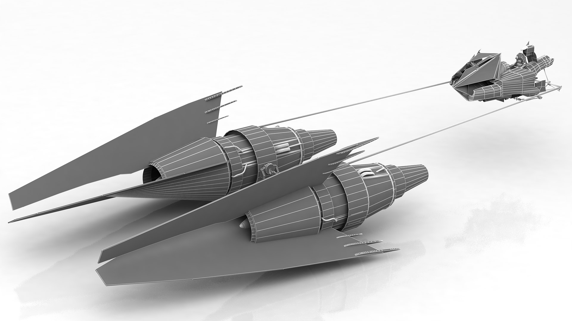 3D ebe racer anakin pod - TurboSquid 1626426