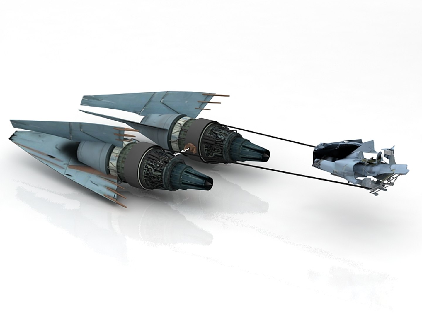 3D ebe racer anakin pod - TurboSquid 1626426