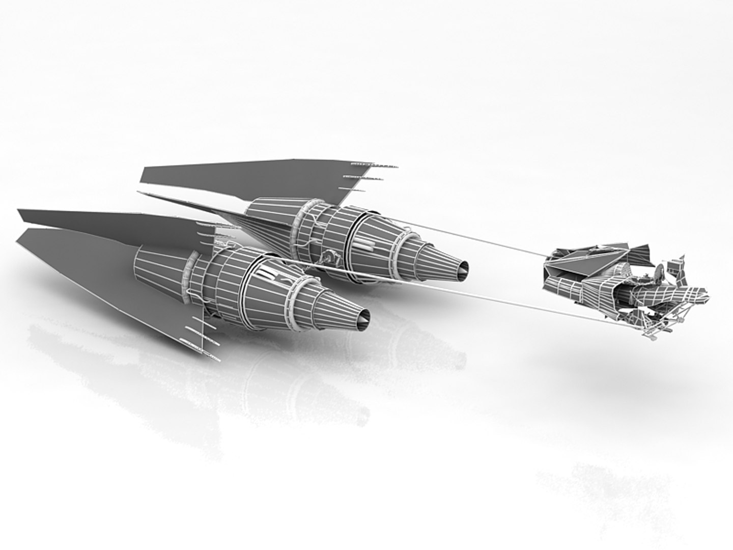 3D ebe racer anakin pod - TurboSquid 1626426