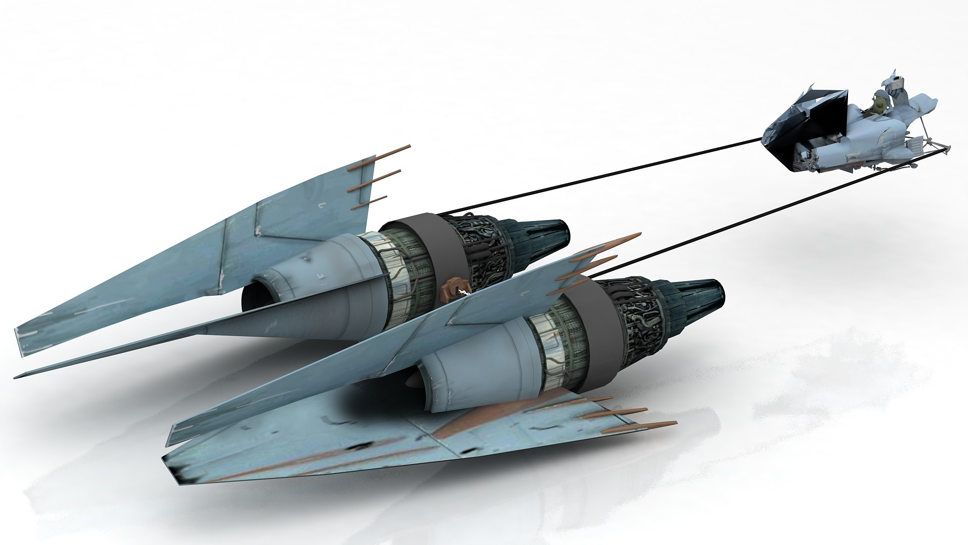 3D ebe racer anakin pod - TurboSquid 1626426